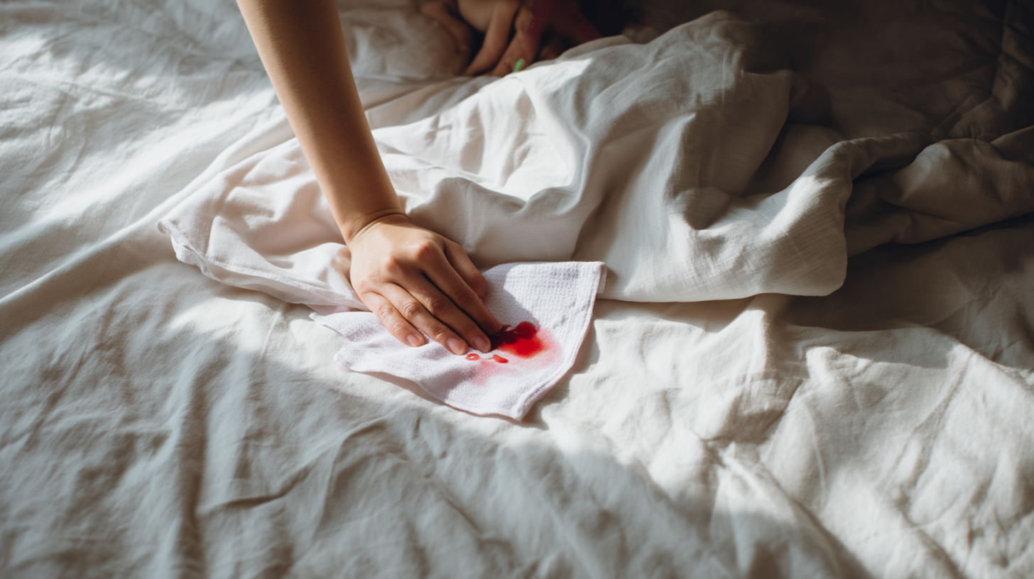 Enlever les taches de sang menstruel : solutions pratiques et efficaces - MagFéminin.com